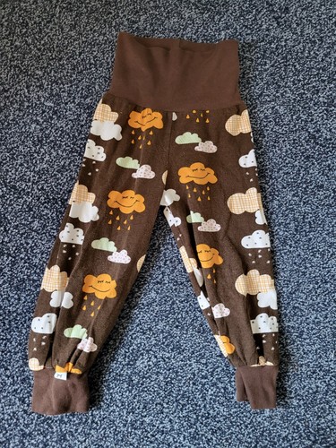 JNY Kids Trousers Scandi Organic Brown Orange Cloud 92 18 24 Months | eBay