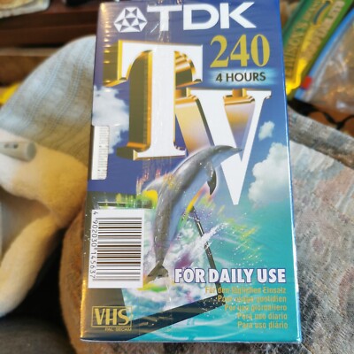 TDK TV E240 VHS Cassette Tape 4 Hour (Brand New Sealed) | eBay UK