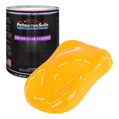 ProductionShop 1 Gallon Chrome Yellow Performance Basecoat Auto Paint | eBay