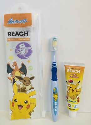 Pokemon Toothbrush and Toothpaste Travel Set | eBay
