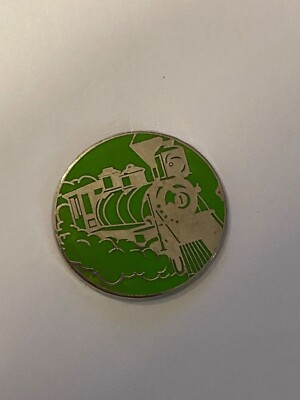Disney Railroad Train Green Trading Pin p2 | eBay