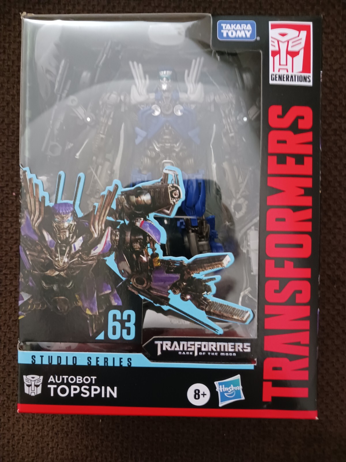 TRANSFORMERS STUDIO SERIES 63 TOPSPIN (AUTHENTIC) | eBay