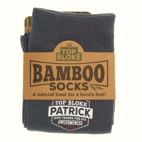 History & Heraldry Personnalisé Chaussettes Bambou - Patrick ...
