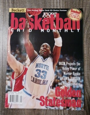 BASKETBALL BECKETT MONTHLY SEPTEMBER 1998 ISSUE #98 ANTAWN JAMISON ...