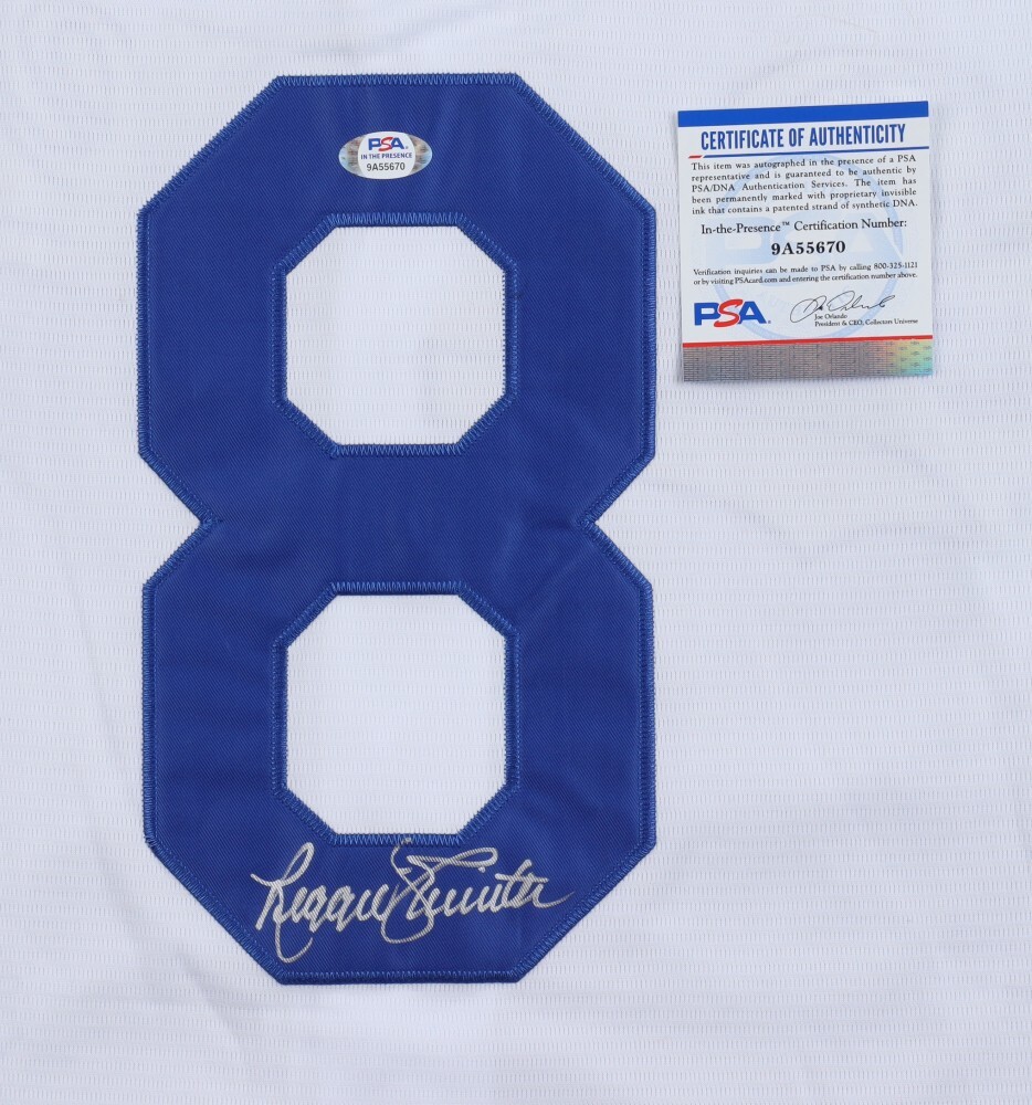 Reggie Smith Signed Los Angeles Dodgers Jersey (PSA COA) 1981 World ...