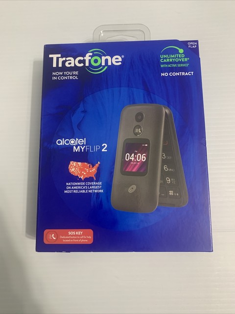 Alcatel My Flip A405DL - 4GB - Gray (Tracfone) Cellphone for sale ...