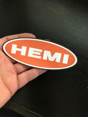 Vintage Mopar HEMI Car Windshield Decal Sticker | eBay