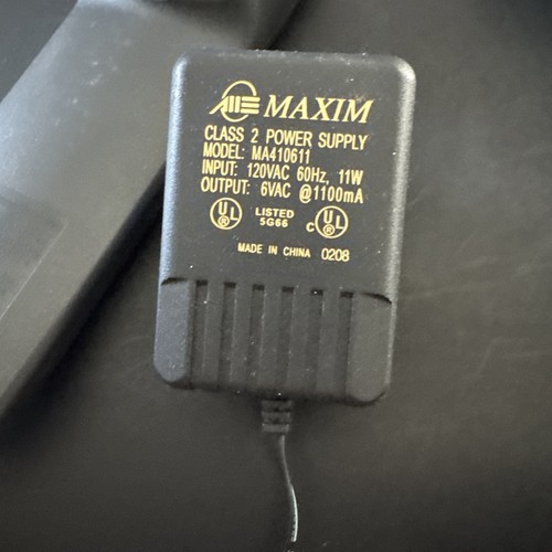 AC To AC Adapter for MAXIM MODEL MA410611 Power Supply Cord Cable ...