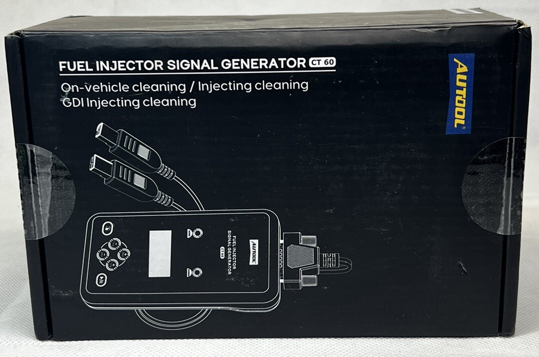AUTOOL CT60 Fuel Injector Cleaner Pressure Test Injector Pulse Signal ...