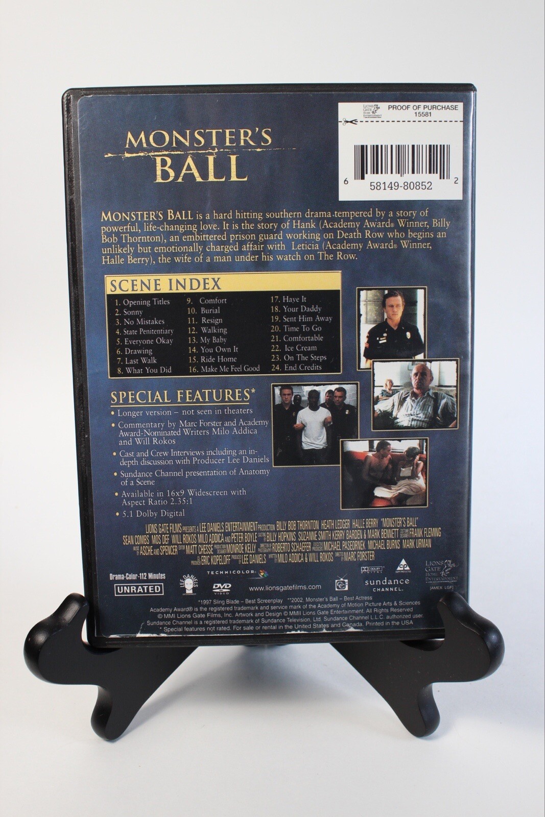 Monsters Ball (DVD, 2003, Signature Series - Extended Non-Theatrical ...