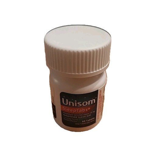Unisom SleepTabs Nighttime Sleep-Aid Tablets - 80 Count No Box ...