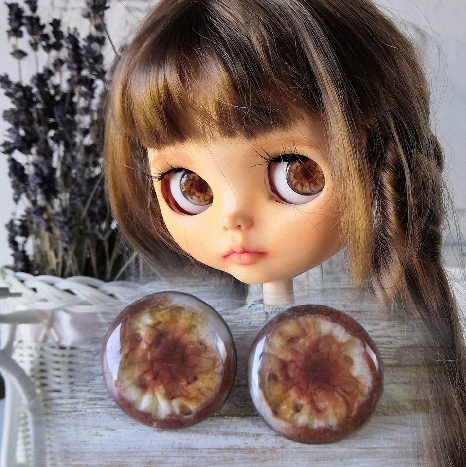 Realist 3D Eye chips 14mm, doll Eye chips Handmade Accessories | eBay