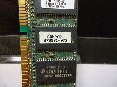 278031-002 Compaq Memory Mod Brand New! | eBay