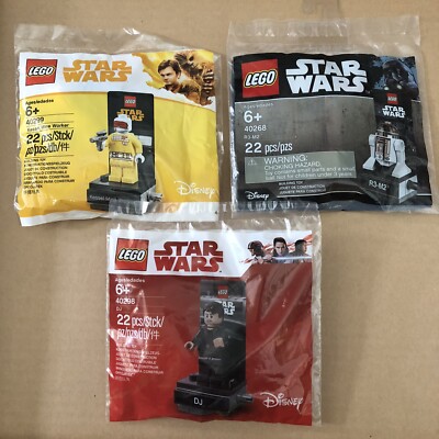 LEGO lot of 3 Star Wars polybags 40299, 40268, 40298 673419287395 | eBay