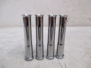 HARLEY DAVIDSON TWIN CAM CHROME LOWER PUSH ROD TUBES COVERS SET | eBay