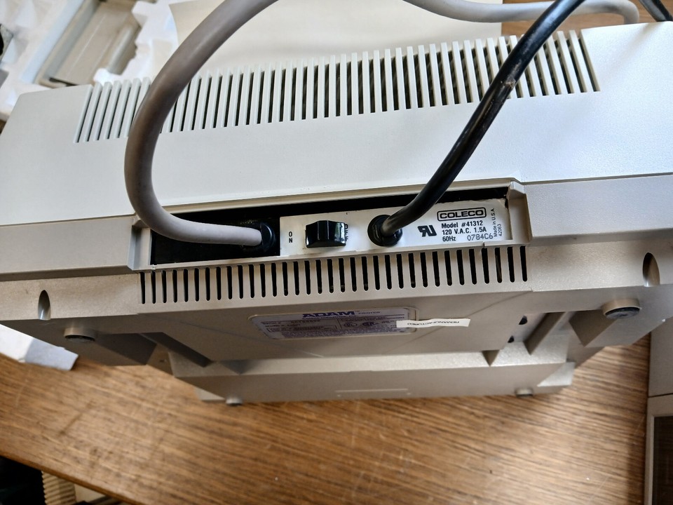 Colecovision Coleco ADAM Family Computer System Printer & Keyboard CIB ...