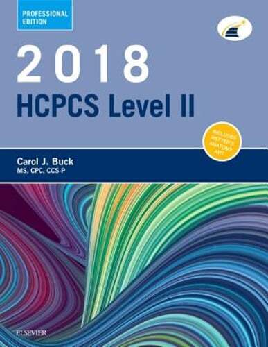 2018 HCPCS Level II Professional Edition by Cpc Buck, Carol J, MS: New ...