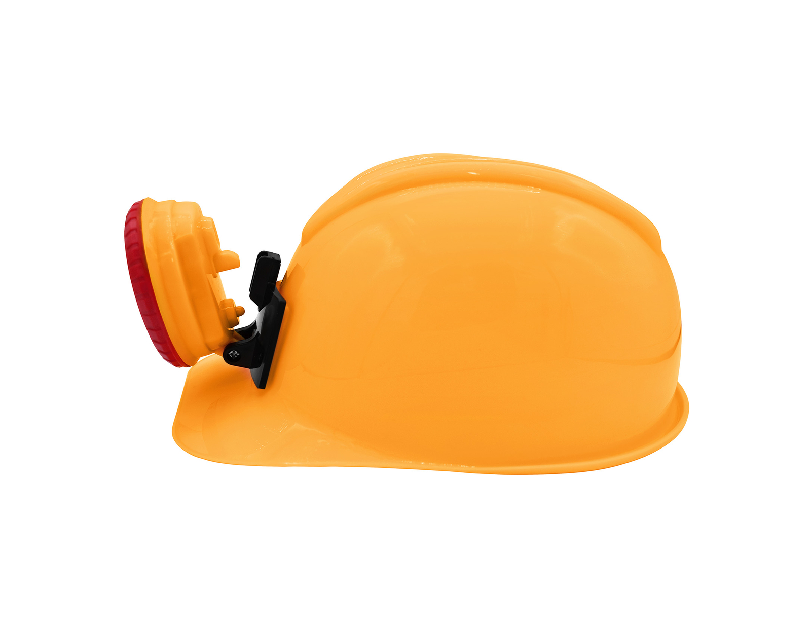 Adult Plastic Yellow Miner Helmet With Light Construction Hard Hat ...