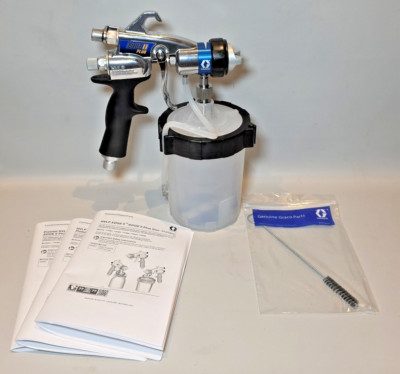 Graco FinishPro HVLP Edge II Plus Paint Spray Gun FlexLiner System ...