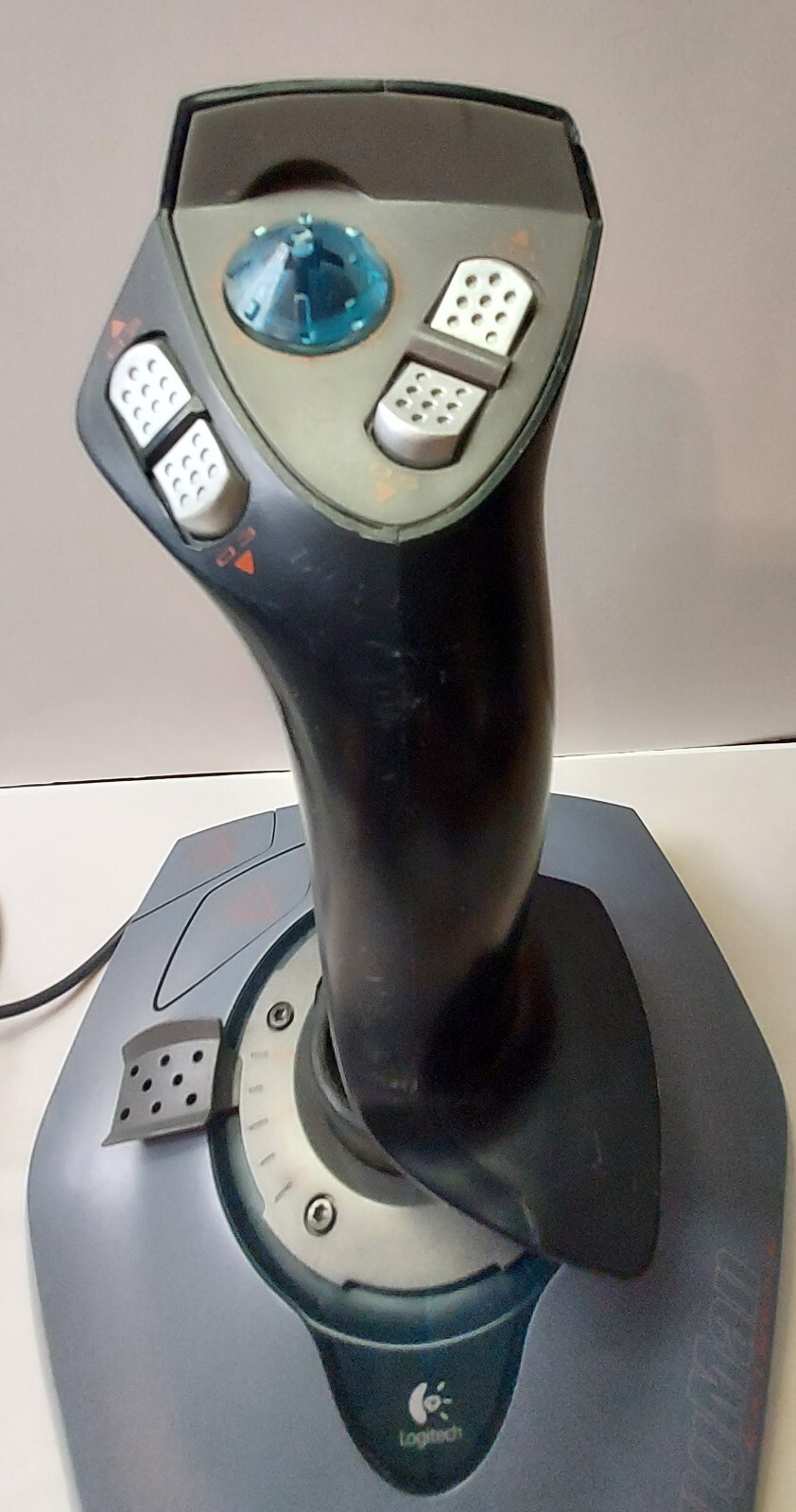 Wingman Extreme 3D Logitech Flight Simulator Joystick NOT TESTED | eBay