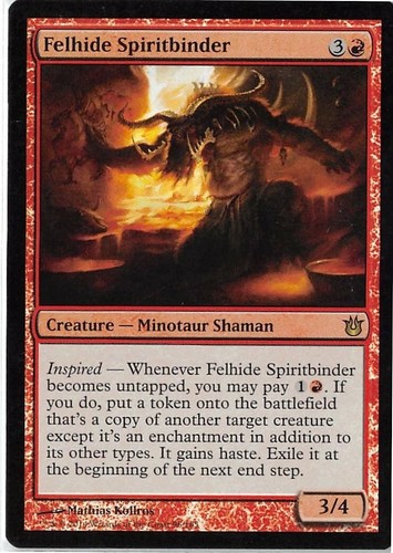 Felhide Spiritbinder *FOIL Rare* Magic MtG x1 Born of the Gods SP | eBay