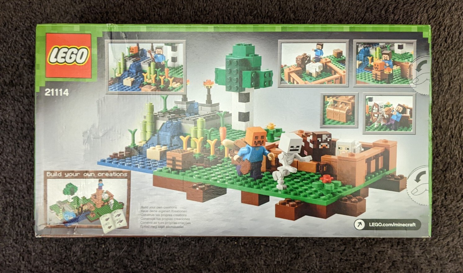 Lego - Minecraft 21114 -The Farm - New and Sealed Retired Set | eBay