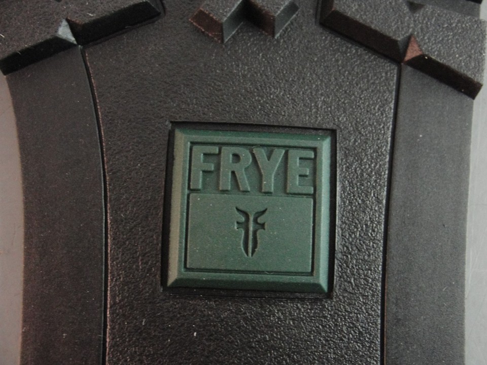FRYE REPLACEMENT RUBBER BOOT SHOE REPAIR LOGGERS LUG SOLE SIZE 10 ...