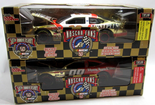 NASCAR Gold Racing Champions Thorn Apple Valley #98 & Firstplus #13 | eBay