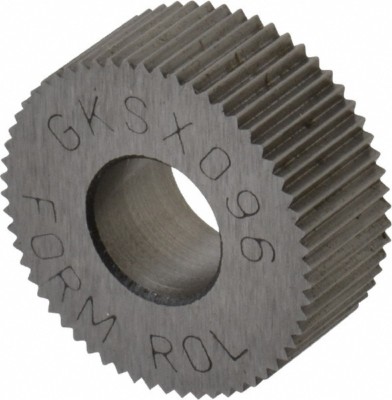 5/8" Diameter Cobalt Straight Knurl Wheel, 80° Tooth Angle, 96 ...