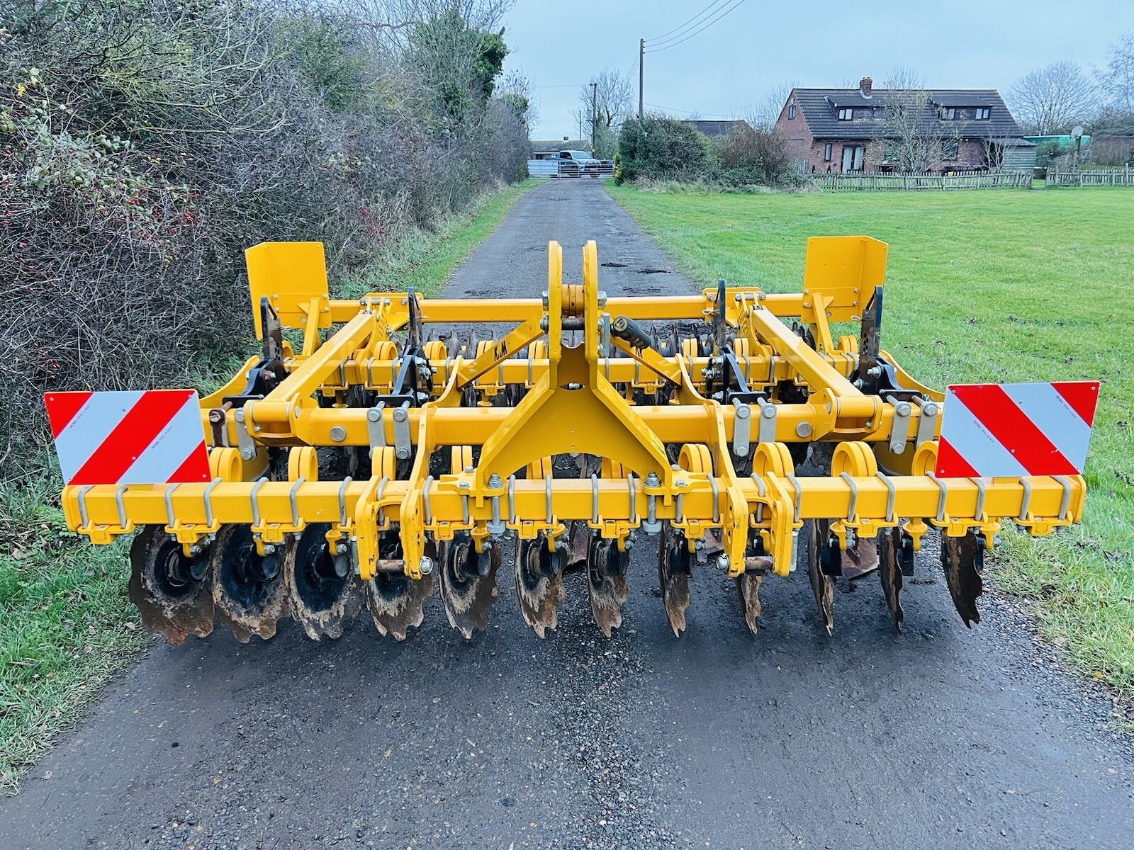 KRM MAXIMULCH 3M ONE PASS DISC TINE PACKER CULTIVATOR FOR TRACTOR VGC ...