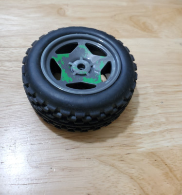 Adventure Force RC Car / Trail Chaser - Parts / Front Wheel - 3 1/4" OD ...