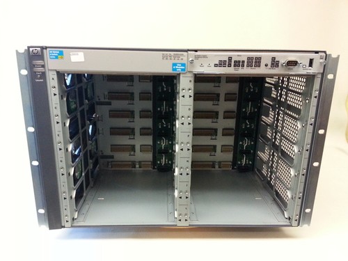 J8698A HP ProCurve 5412zl E5412 zl switch w/J8726A, 2x J9306A, +Premium ...