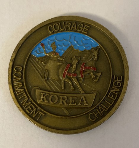 Pro Deo Et Patria Korea Chaplain Challenge Coin F24 | eBay