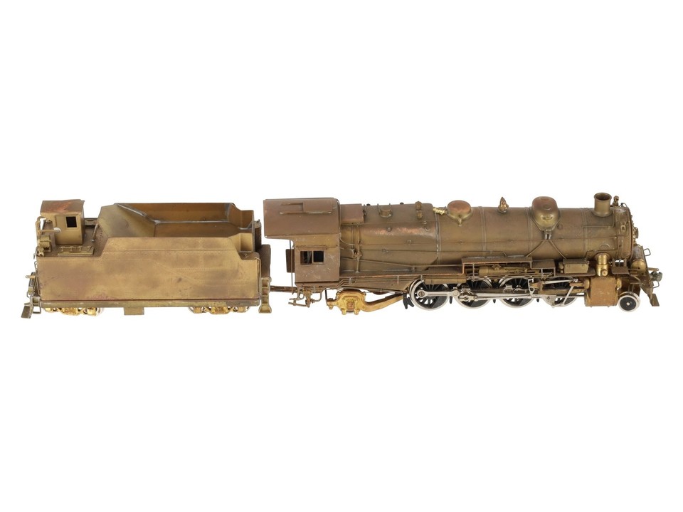 United Scale Models HO Brass Pennsylvania L-1 2-8-2 Steam Loco & Tender ...