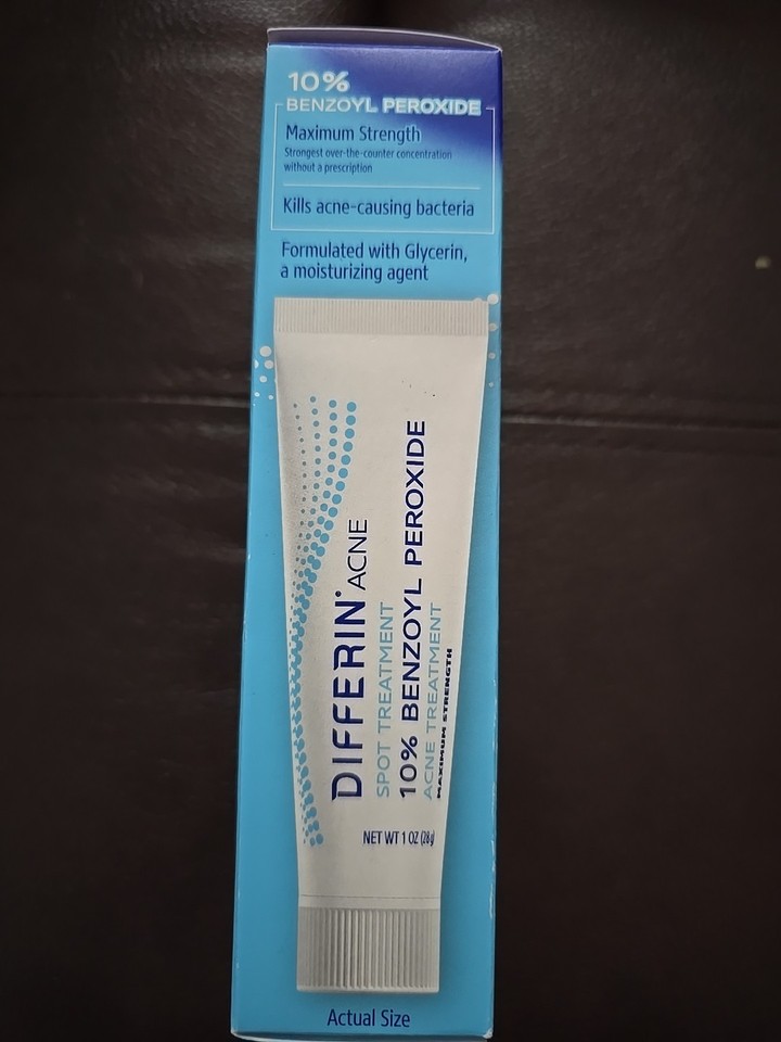 Differin Acne Spot Treatment, 10% Benzoyl Peroxide, Max Strength (K5) | eBay