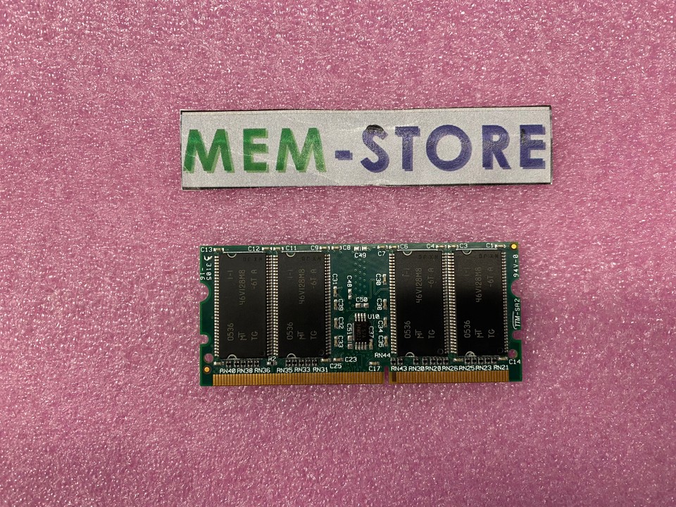 VI4NU287228FTK 1GB DDR PC2700 DDR-333MHZ 128X8 9CHIPS 200PIN SODIMM ...