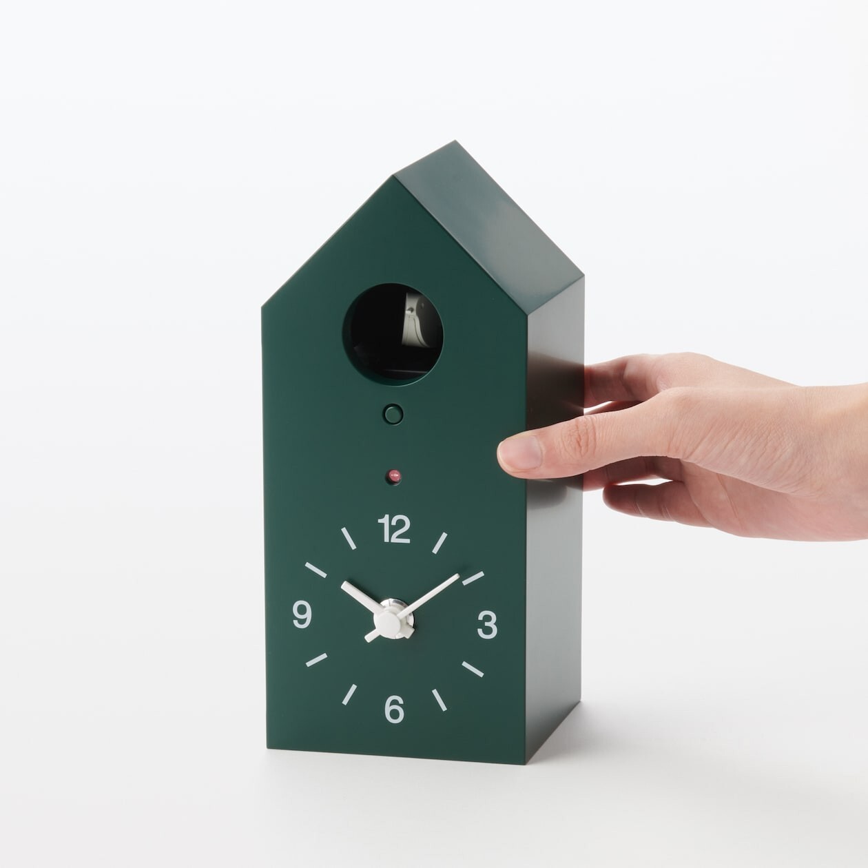 MUJI Cuckoo mini clock 2 Colors Brick / Dark Green New | eBay
