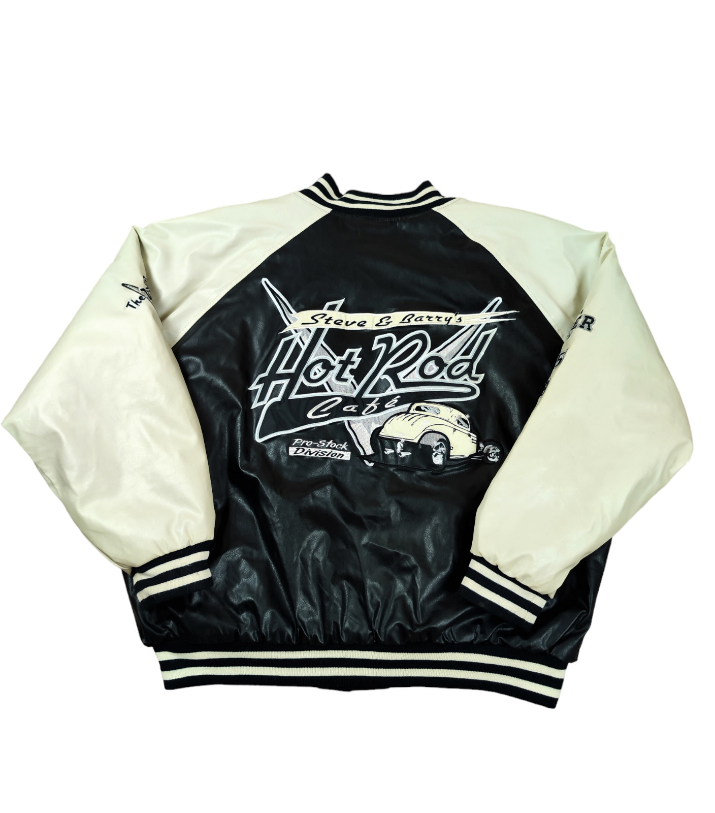 Vintage Hot Rod Cafe y2k USA bomber jacket college 90… - Gem