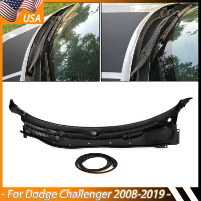 Windshield Wiper Cowl Top Grille Panel For 2008-2019 Dodge Challenger ...