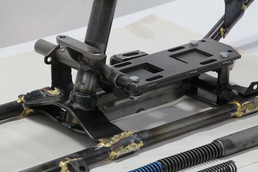 1941-1946 Harley Davidson "HM" Knucklehead 29° Rake Rigid Frame Bull ...