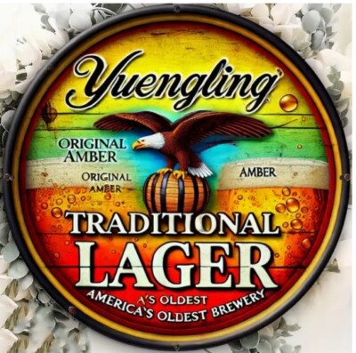 Yuengling Traditional Lager Beer Sign Aluminum Weatherproof Sign Funny ...