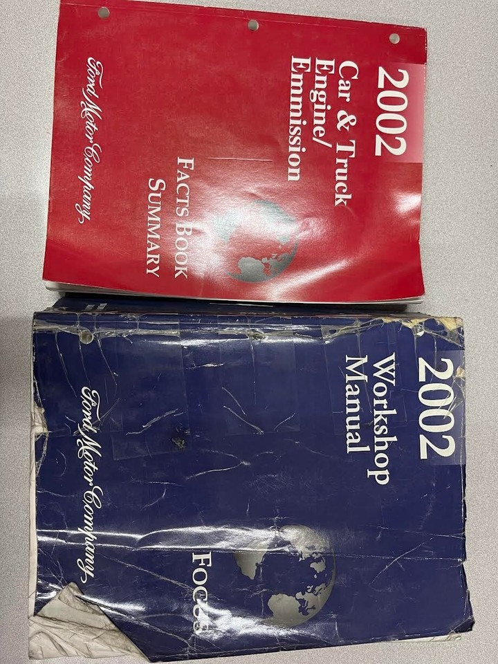 2002 FORD FOCUS Service Shop Repair Workshop Manual Set W Facts Book | eBay