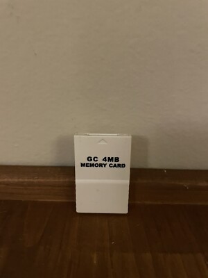 4MB Memory Card For Nintendo Wii Gamecube GC | eBay