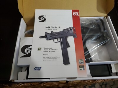 NIB - ASG INGRAM M11 Pistol Rifle .177 Cal CO2 BB Semi-Auto ONLY ...