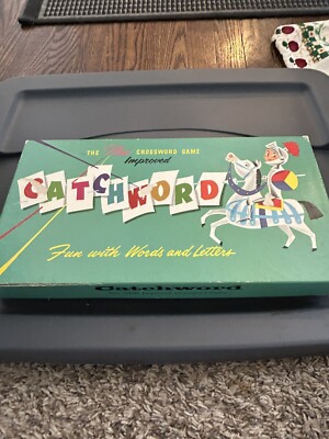 Catchword Vintage Board Game by Whitman, 1954 | eBay