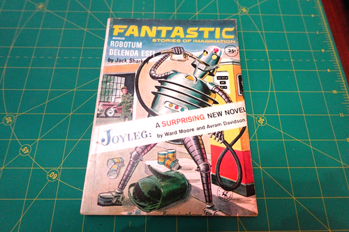 FANTASTIC STORIES OF IMAGINATION 3/62 VINTAGE PULP SF DIGEST MAG ROBOT ...