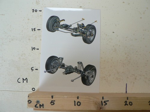 AF249-PHOTO FACTORY ? OPEL FRONTERA VORDERACHSE HINTERACHSE 1998 | eBay