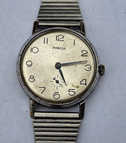 POBEDA ZIM Cal. 2602 - rare vintage USSR Herren Armbanduhr - um 1950 | eBay