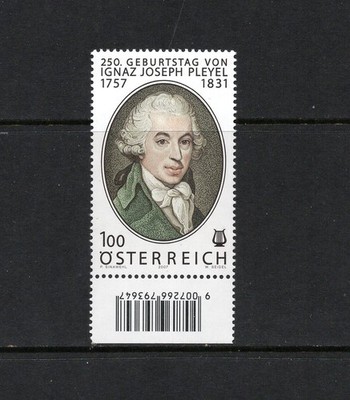 S7932 Austria 2007 Ignaz Joseph Pleyel, Composer 1v. MNH | eBay