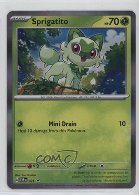 Sprigatito (Paldea Collection) Pokémon Scarlet & Violet Black Star ...